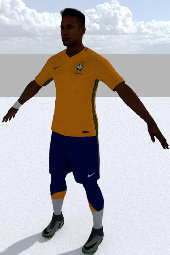 3D Neymar Games Model - TurboSquid 1294780