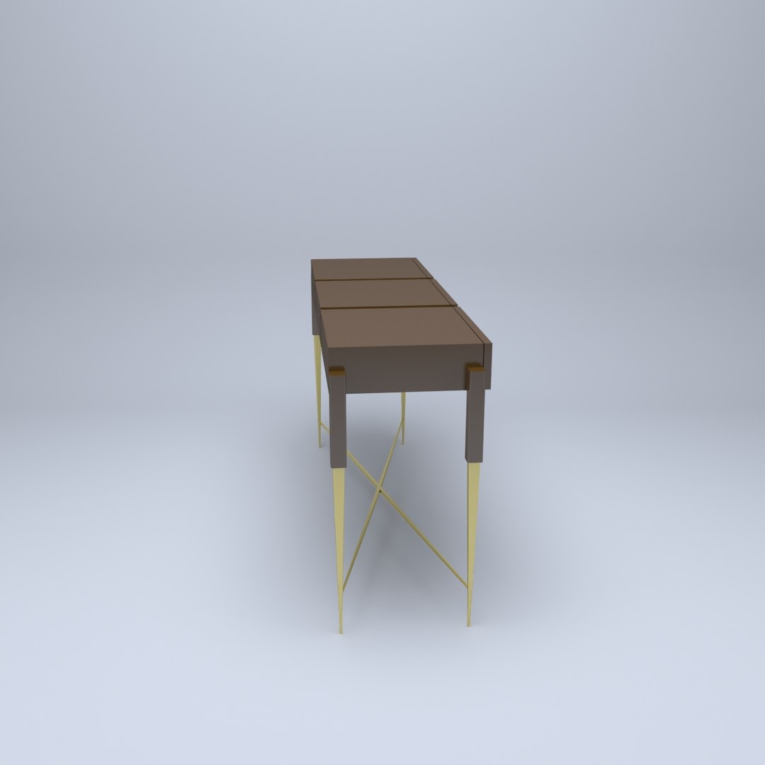 3D console table - TurboSquid 1583348