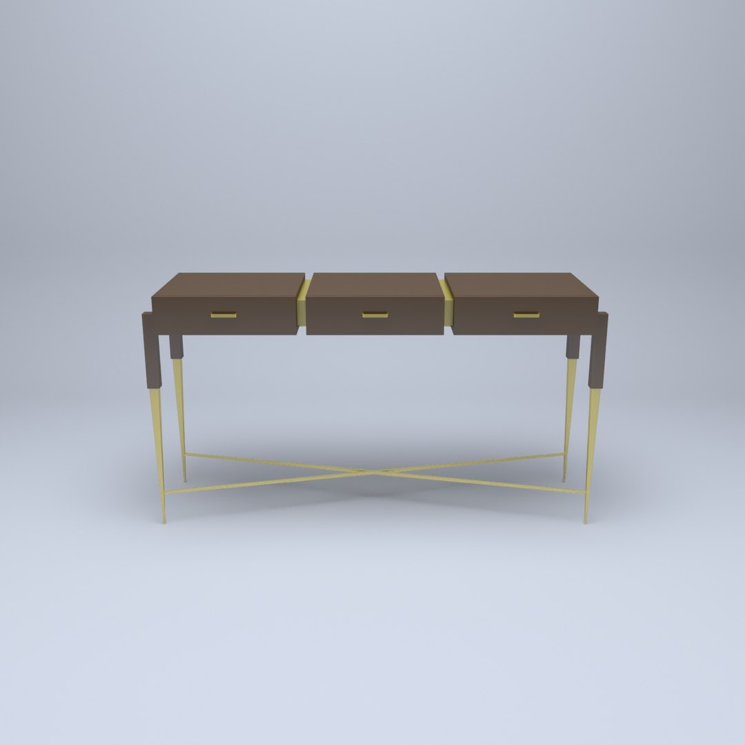 3D console table - TurboSquid 1583348