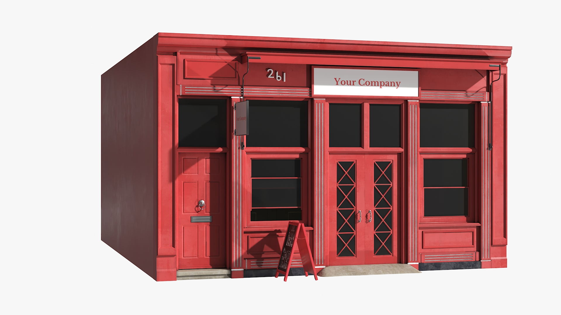 Interior Ground Floor Shop 3D Model - TurboSquid 2346028