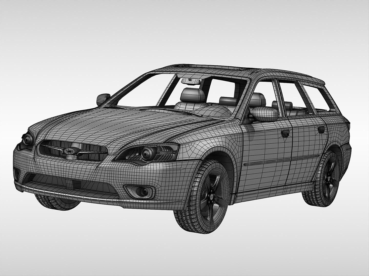 3D - Subaru Car - TurboSquid 1275639
