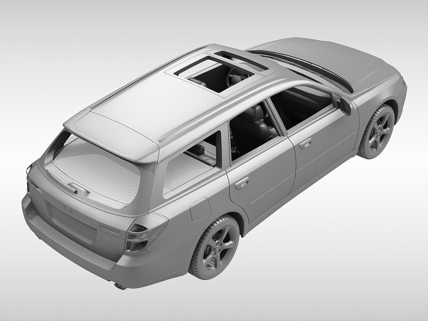 3D - Subaru Car - TurboSquid 1275639