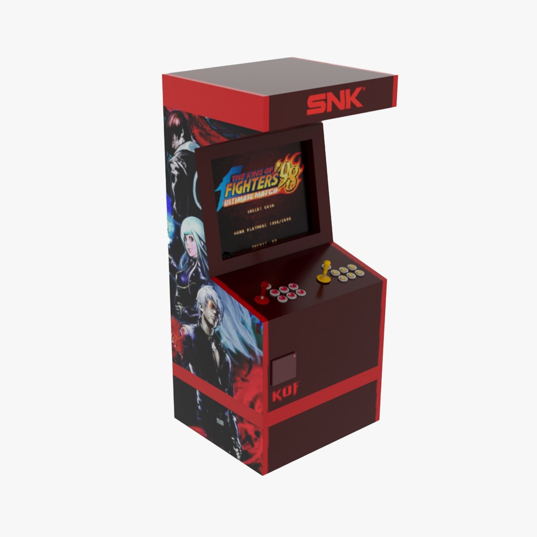 3D KoF Arcade Game model - TurboSquid 1988105
