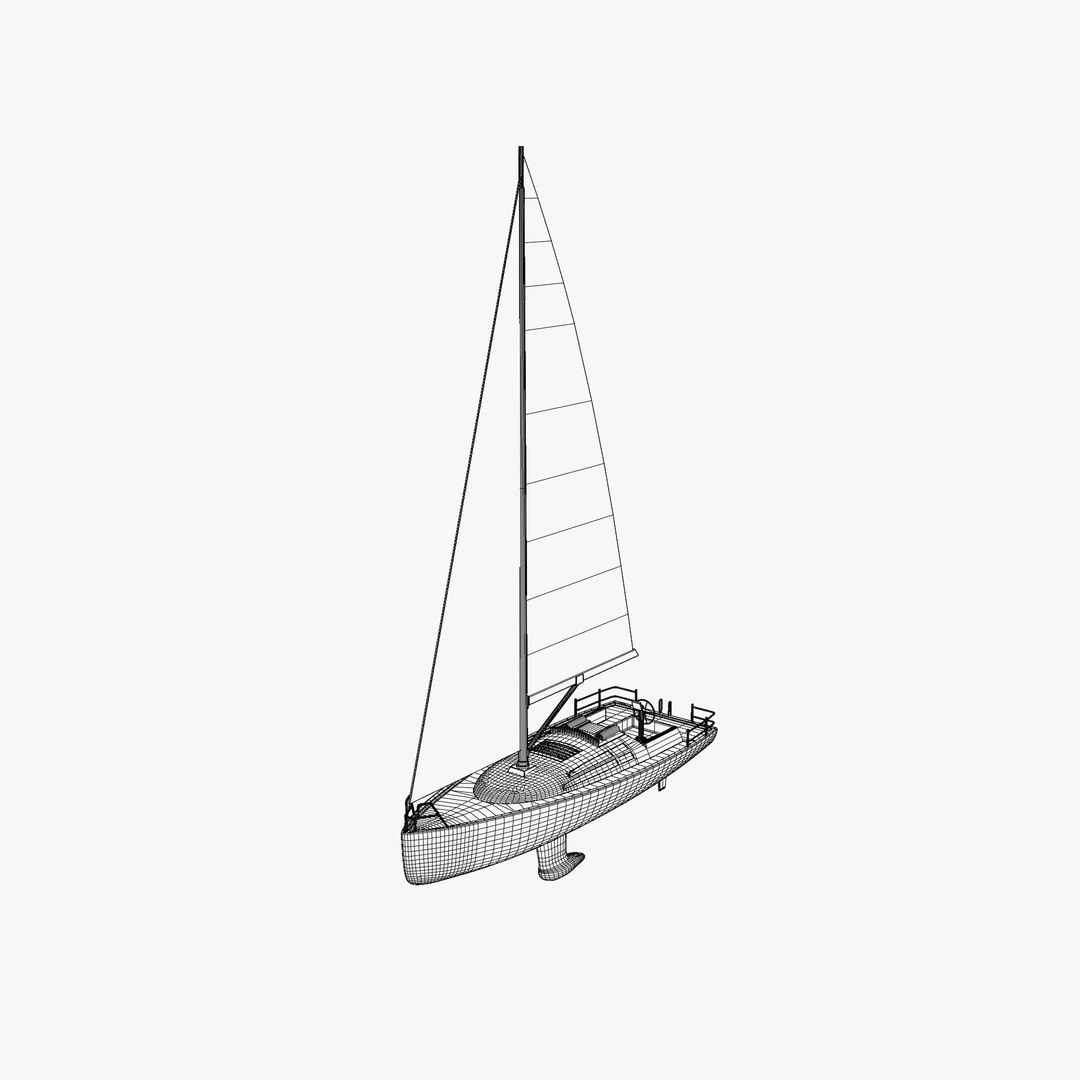 3D Model Sailboat Cartoon 3D Model Stylized - TurboSquid 2325052