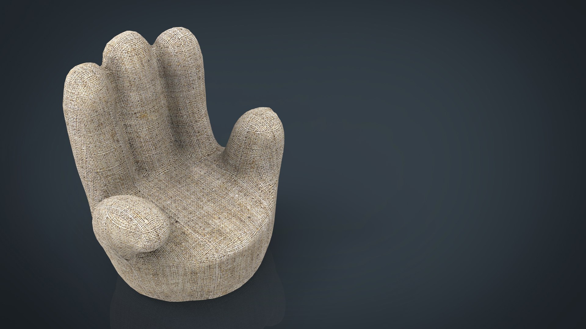 Finger Chair 3D Model - TurboSquid 1320971