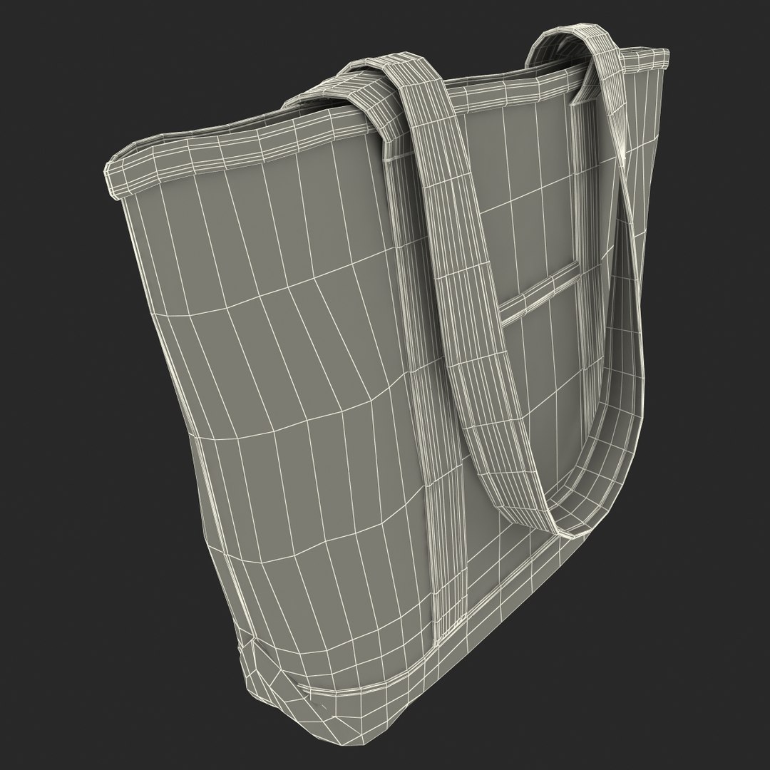 Canvas Tote Bag 3d 3ds