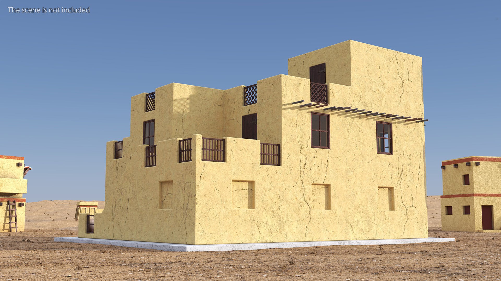 Middle Eastern Style Building 3D Model - TurboSquid 2280199