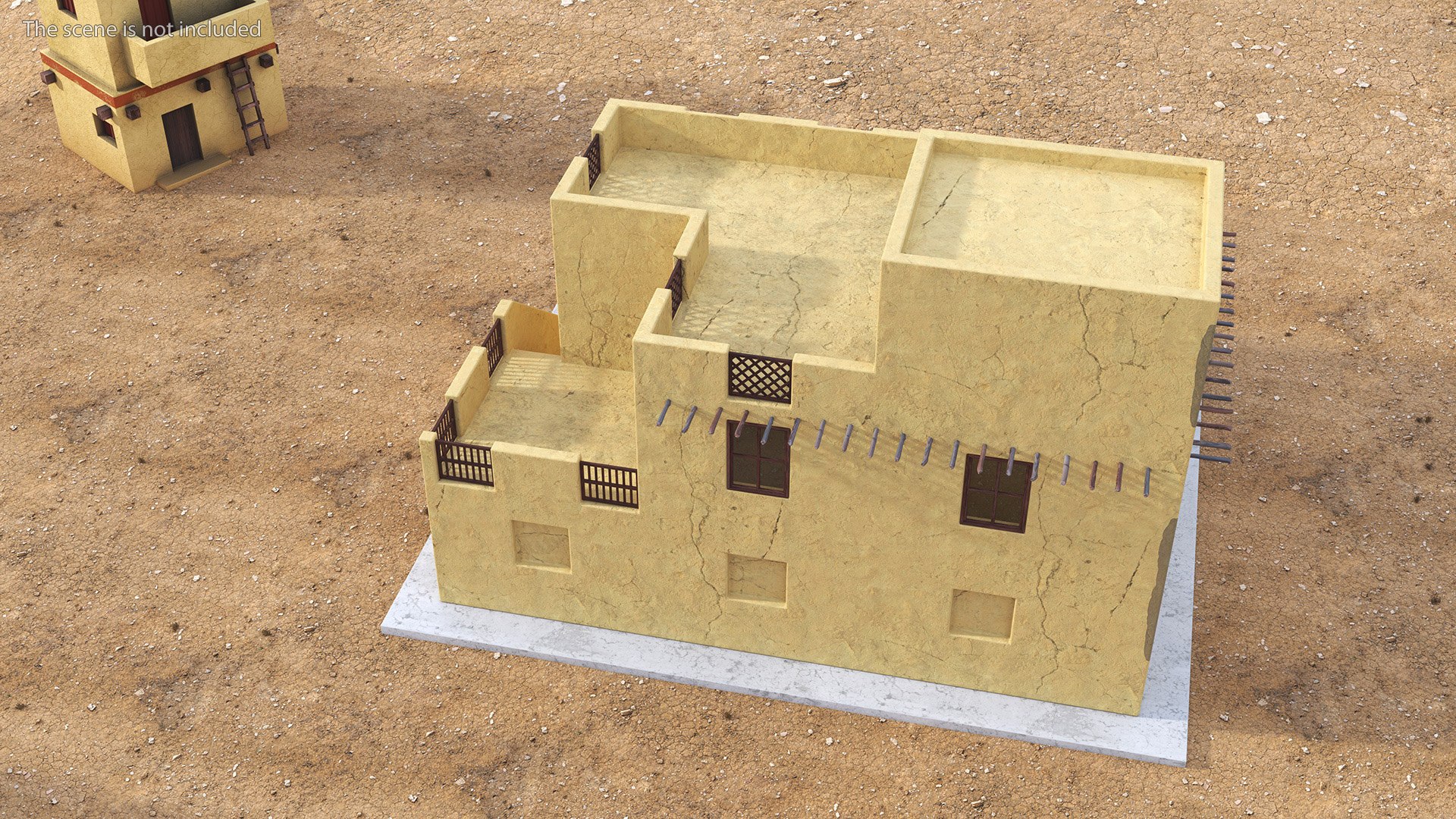 Middle Eastern Style Building 3D Model - TurboSquid 2280199