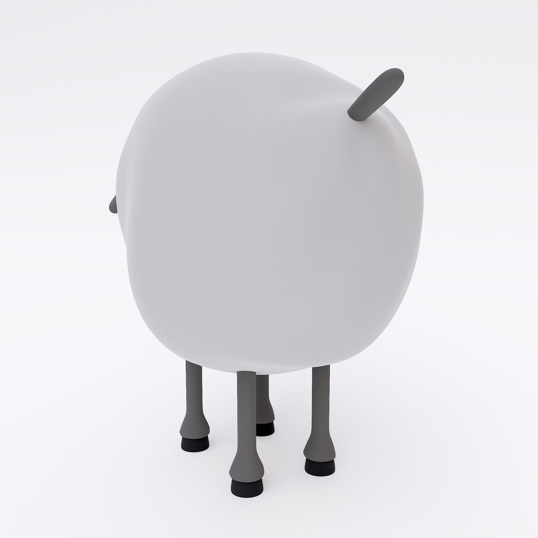 Sheep Toon Animal 3d Model 3D - TurboSquid 1996568