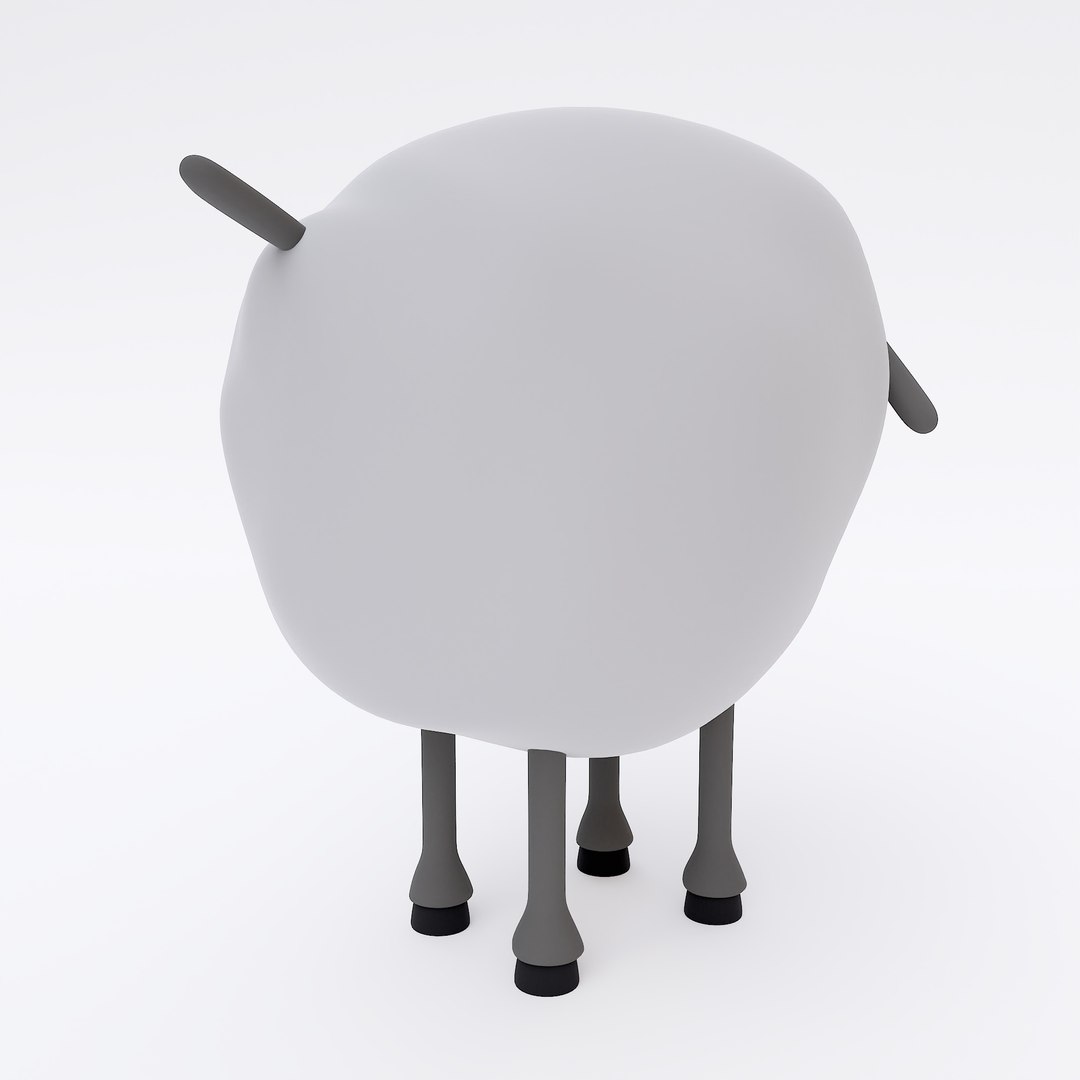 Sheep Toon Animal 3d Model 3D - TurboSquid 1996568