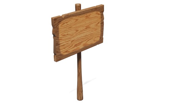 Wooden Sign Collection 3D model - TurboSquid 1775423