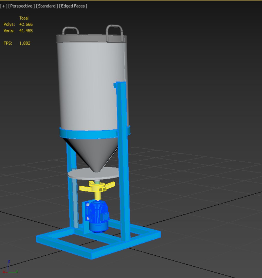 AUTOMATIC FISH FEEDER ROTARY CENTRIFUGAL SPREADER 3D Model - TurboSquid ...