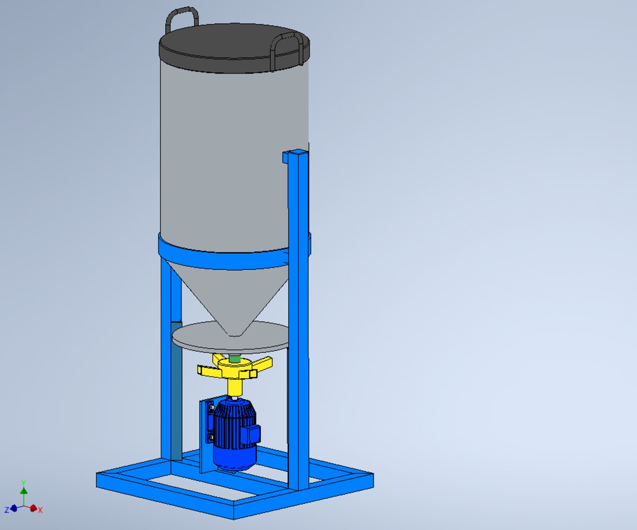 AUTOMATIC FISH FEEDER ROTARY CENTRIFUGAL SPREADER 3D Model - TurboSquid ...