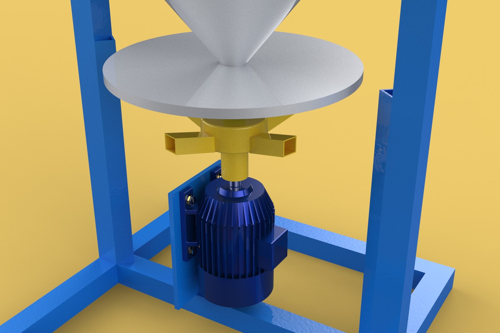 AUTOMATIC FISH FEEDER ROTARY CENTRIFUGAL SPREADER 3D Model - TurboSquid ...