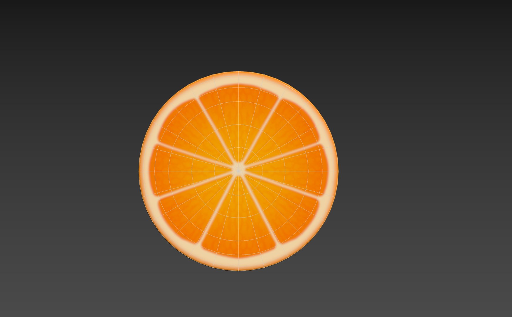 Orange Slice 3D Model - TurboSquid 1797831