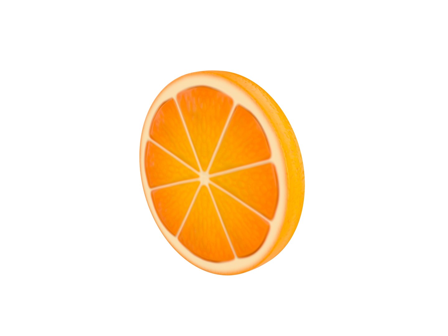 Orange Slice 3D model - TurboSquid 1797831
