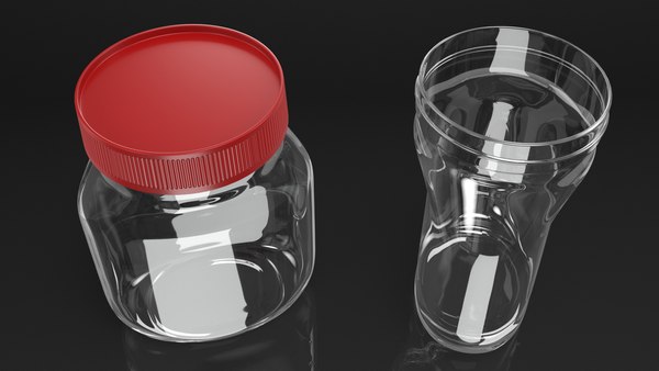 3D model Empty Glass Pot - TurboSquid 1734838