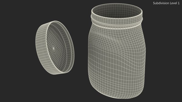 3D model Empty Glass Pot - TurboSquid 1734838