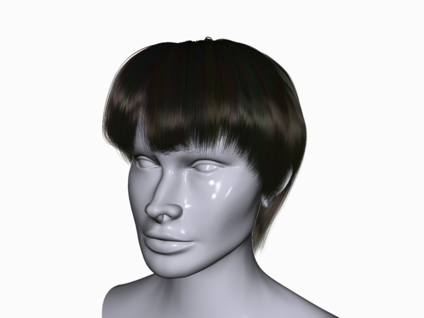 Haircut hair fur head 3D model - TurboSquid 1212062