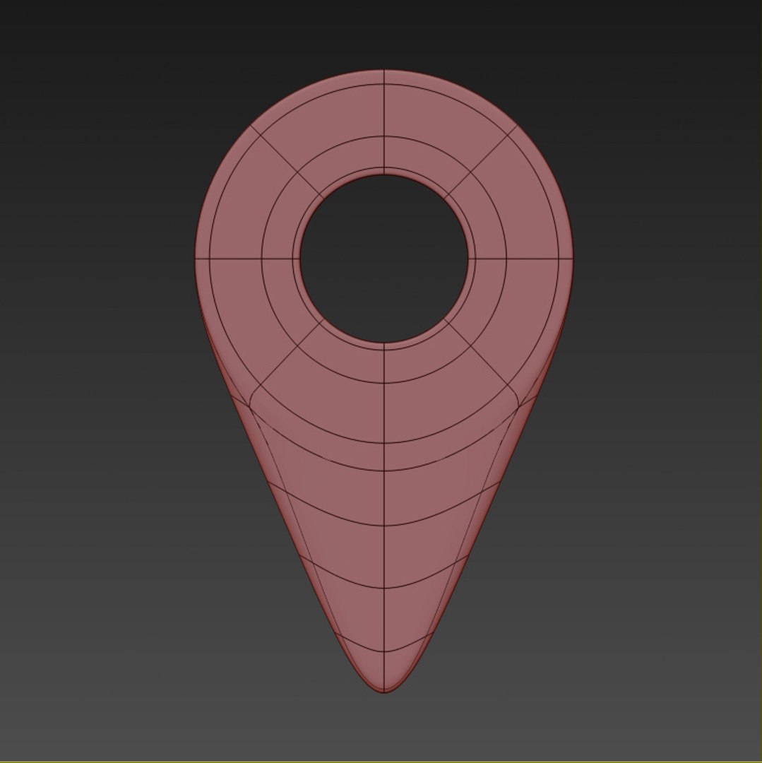 3d model office pins