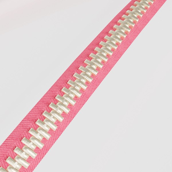 3D zipper teeth - TurboSquid 1407804