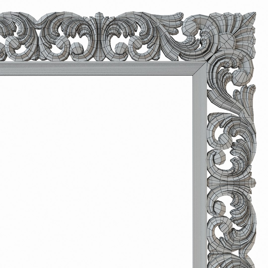 3d Mirror Frame Model