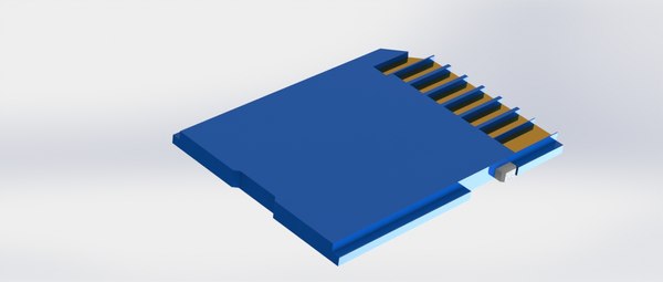 Sd card 3D model - TurboSquid 1198502