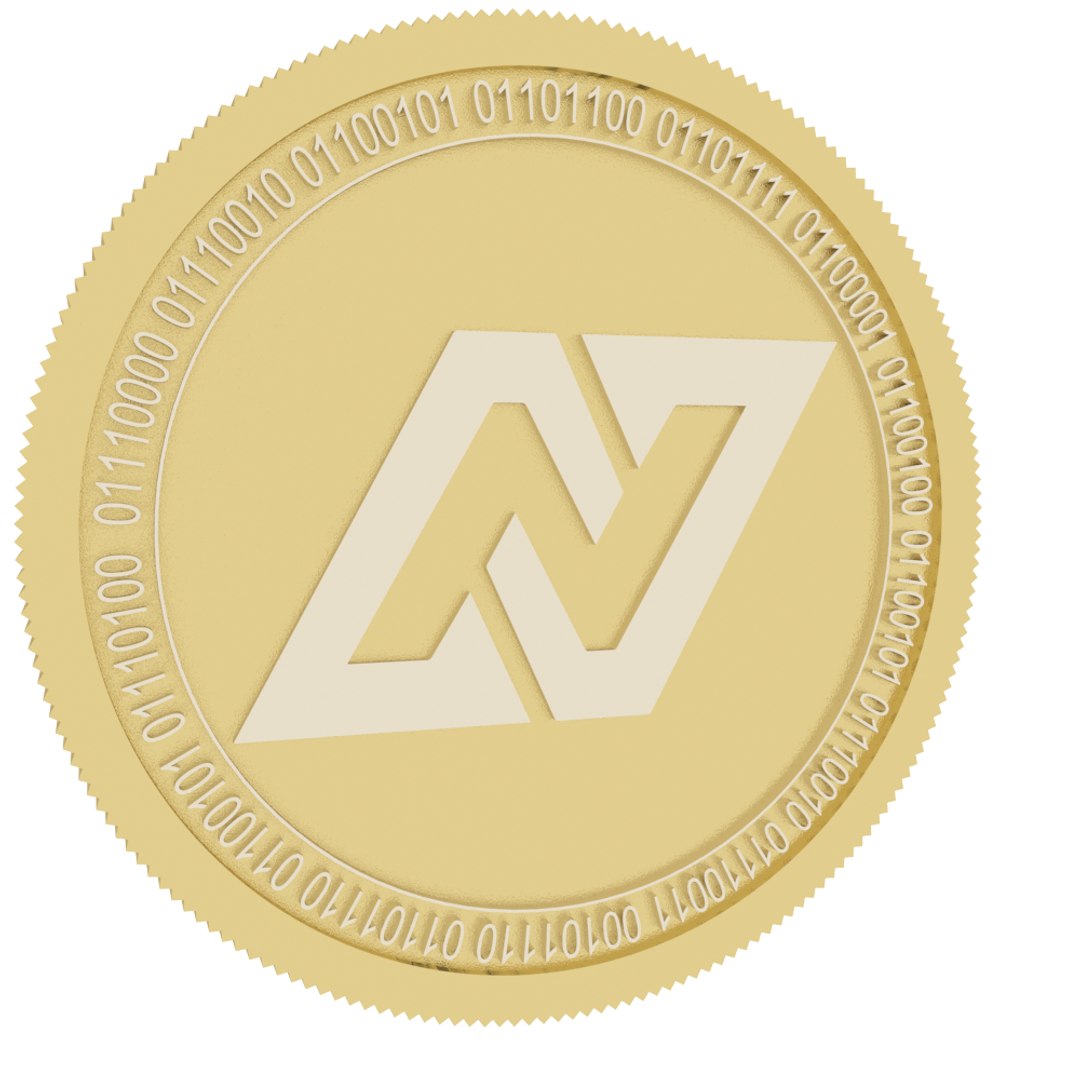 3D New Power Coin Gold - TurboSquid 1621585