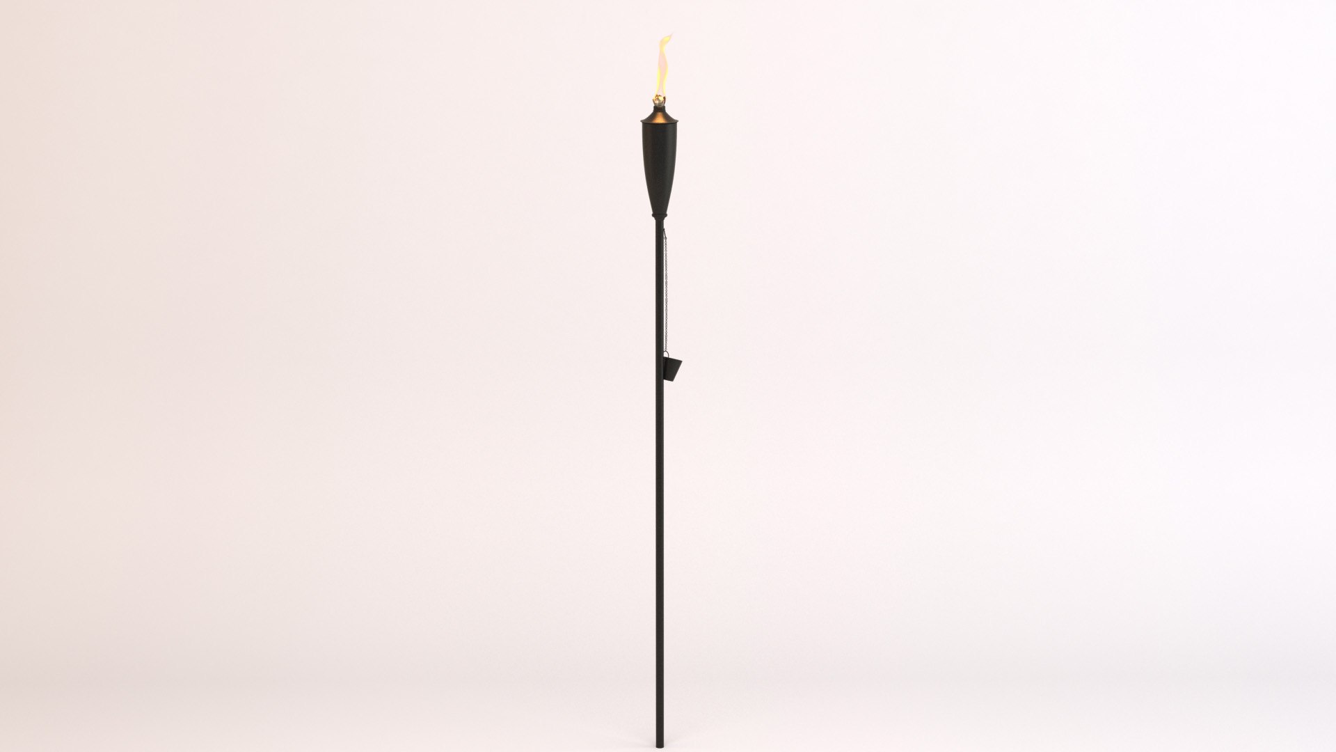 Contemporary Tiki Torch Animation Flame 3D Model - TurboSquid 1505884