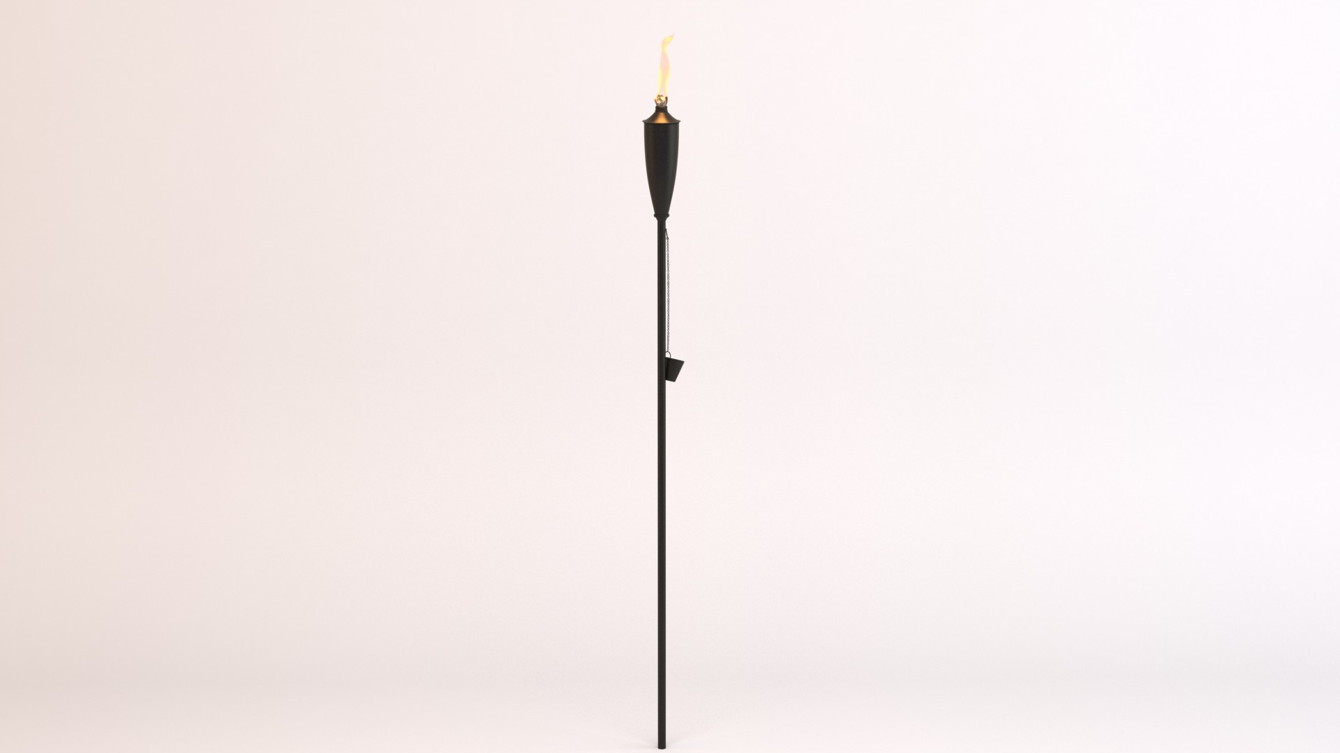 Contemporary Tiki Torch Animation Flame 3D Model - TurboSquid 1505884