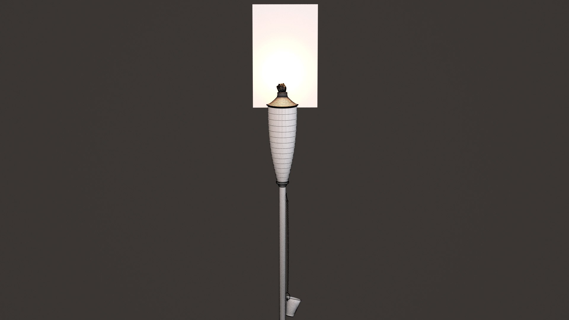 Contemporary Tiki Torch Animation Flame 3D Model - TurboSquid 1505884
