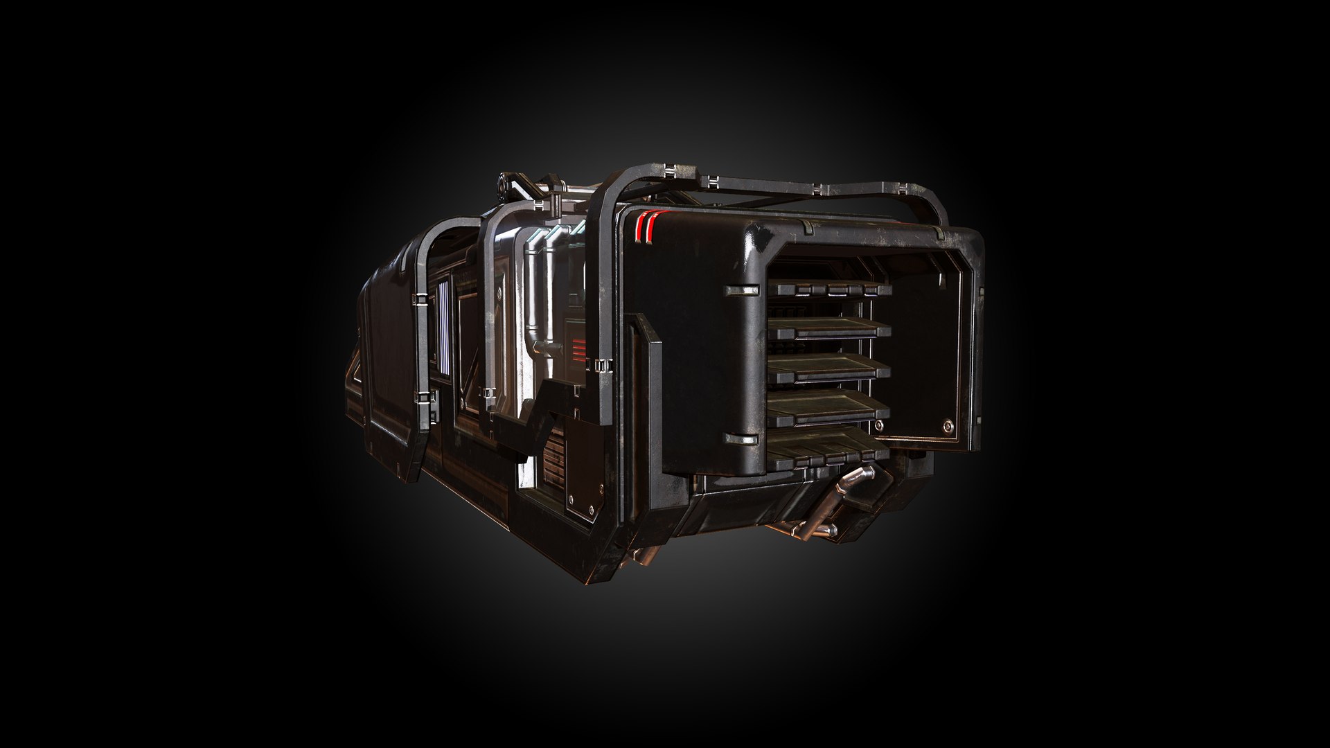 Maneuvering Thruster 3D Model - TurboSquid 1535601