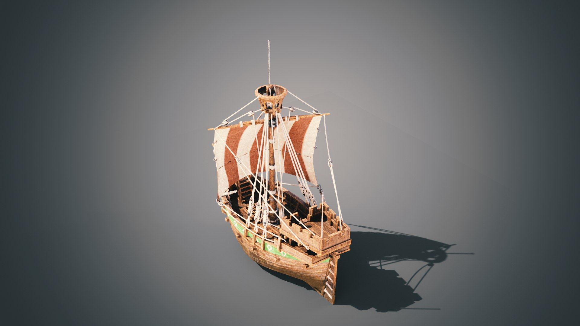 Cog Ship 3D Model - TurboSquid 2028664