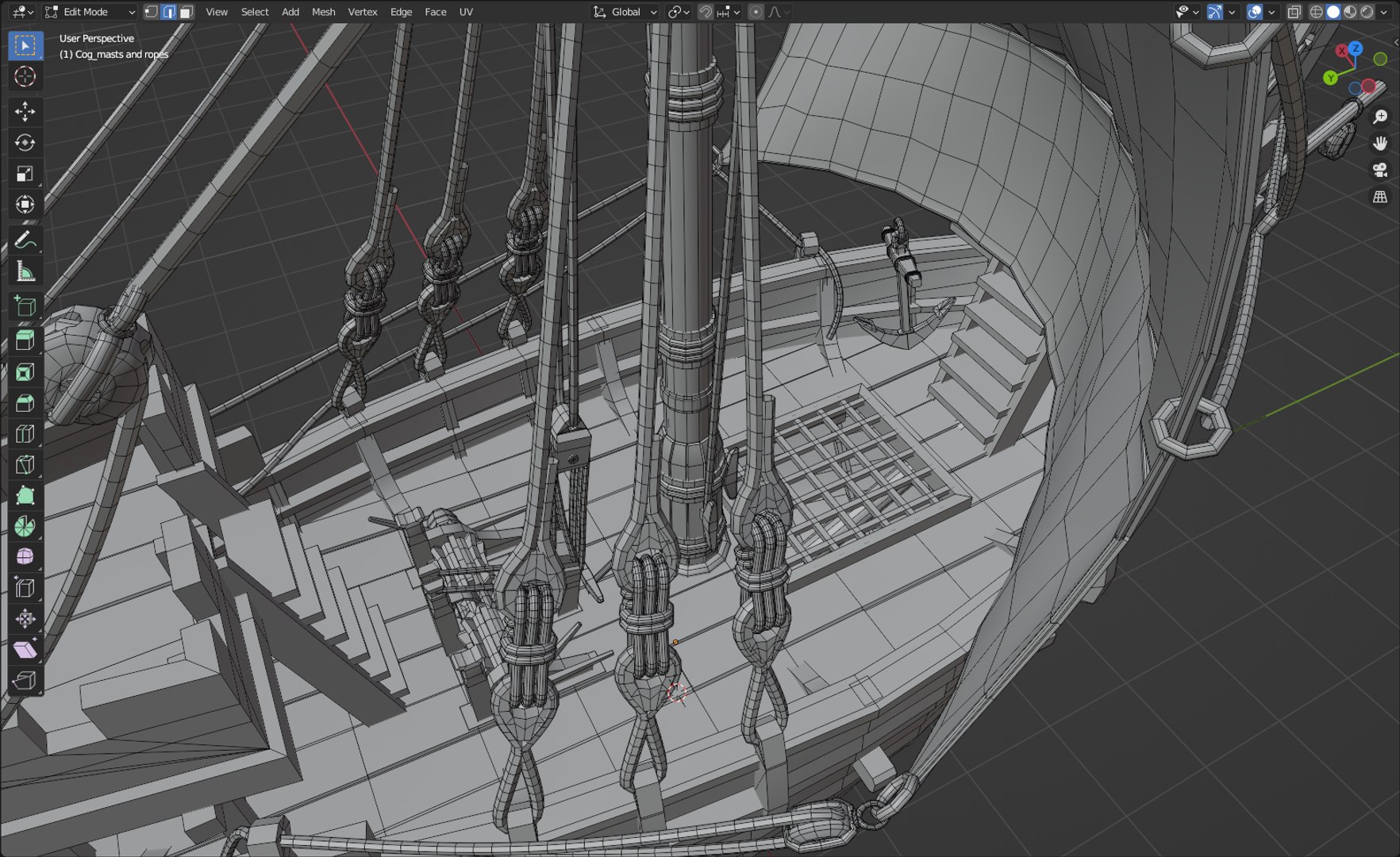 Cog Ship 3D Model - TurboSquid 2028664