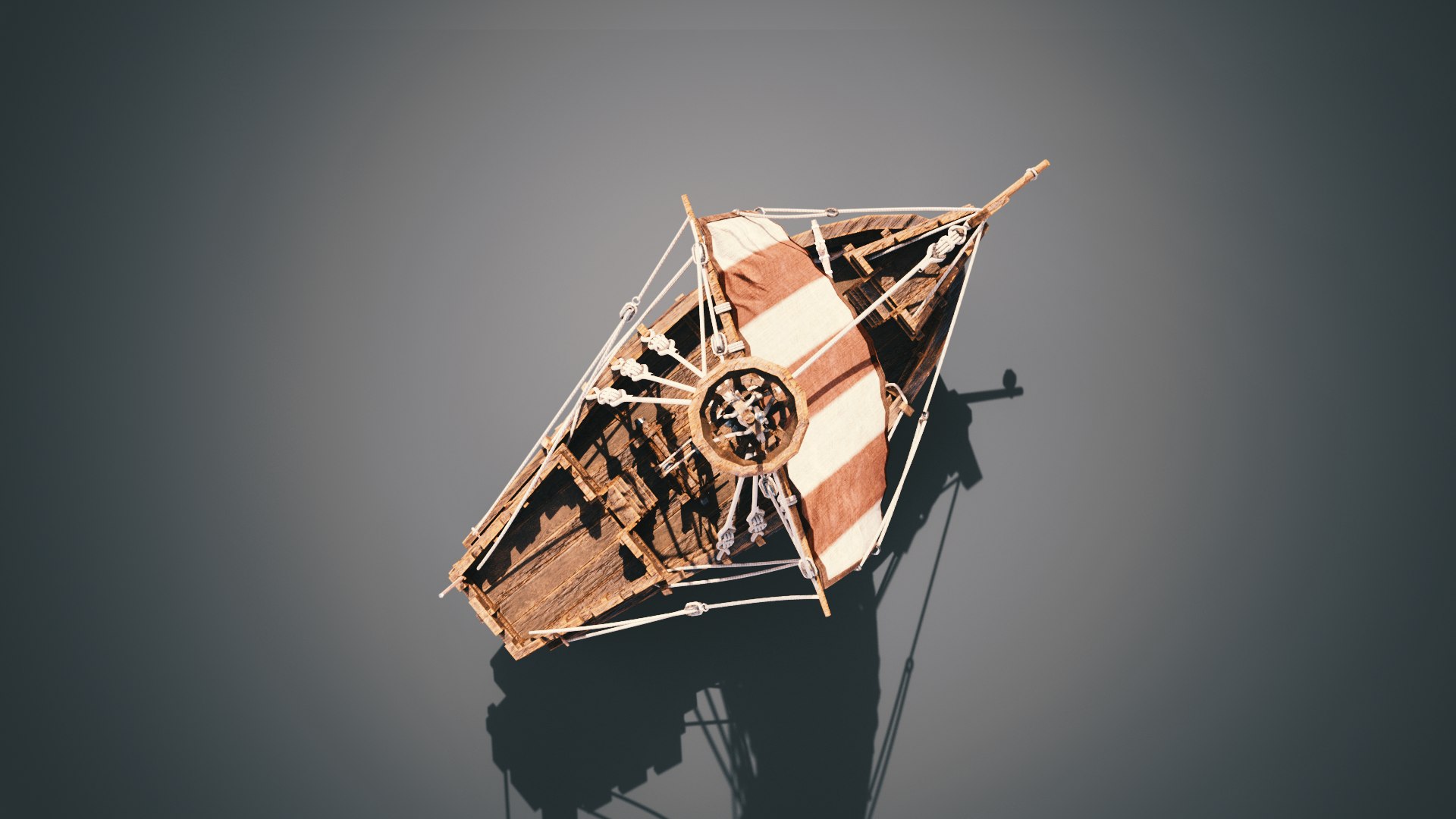 Cog Ship 3D Model - TurboSquid 2028664