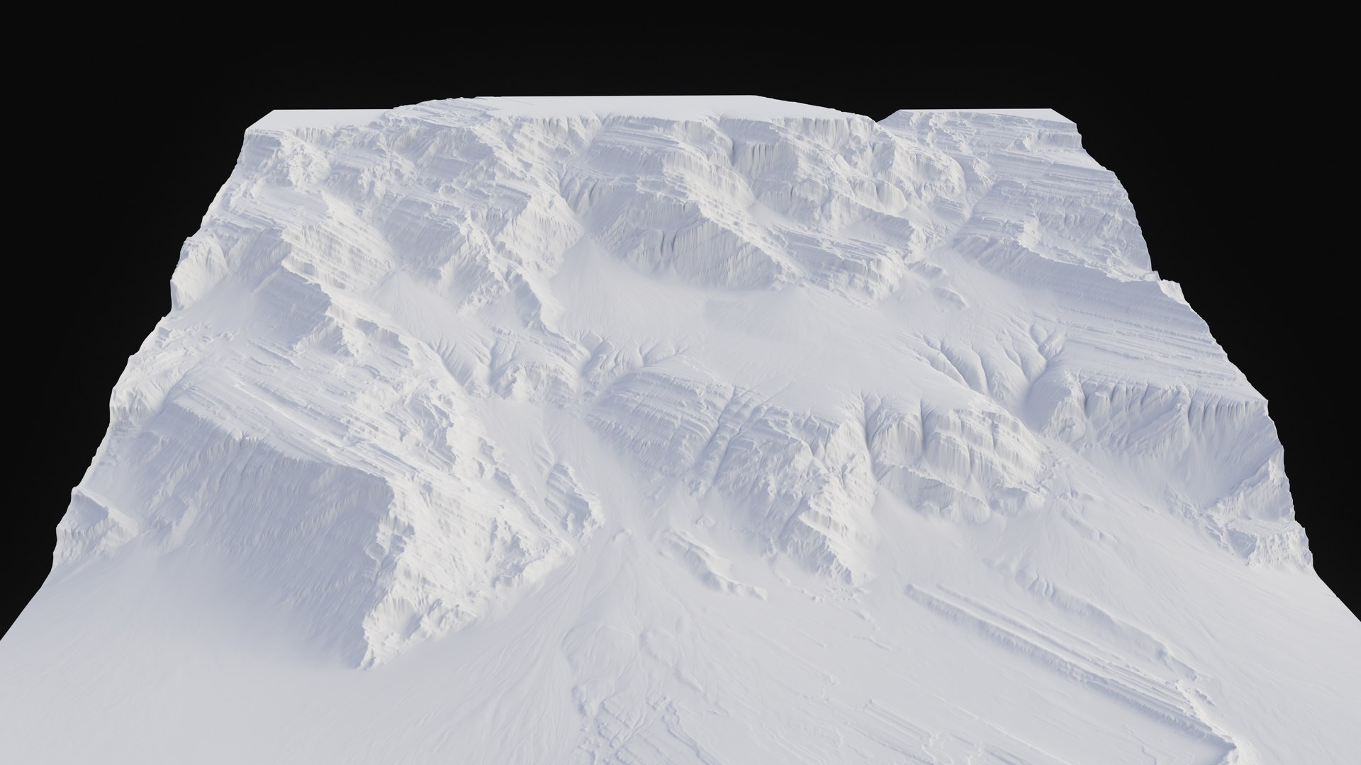 3D Desert Rocky Slope Model - TurboSquid 2152342