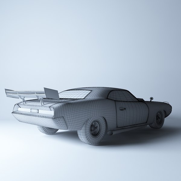 3d dodge charger