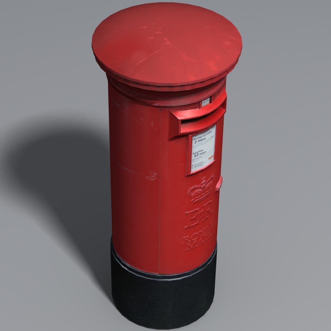 Mail Postbox 3d Model