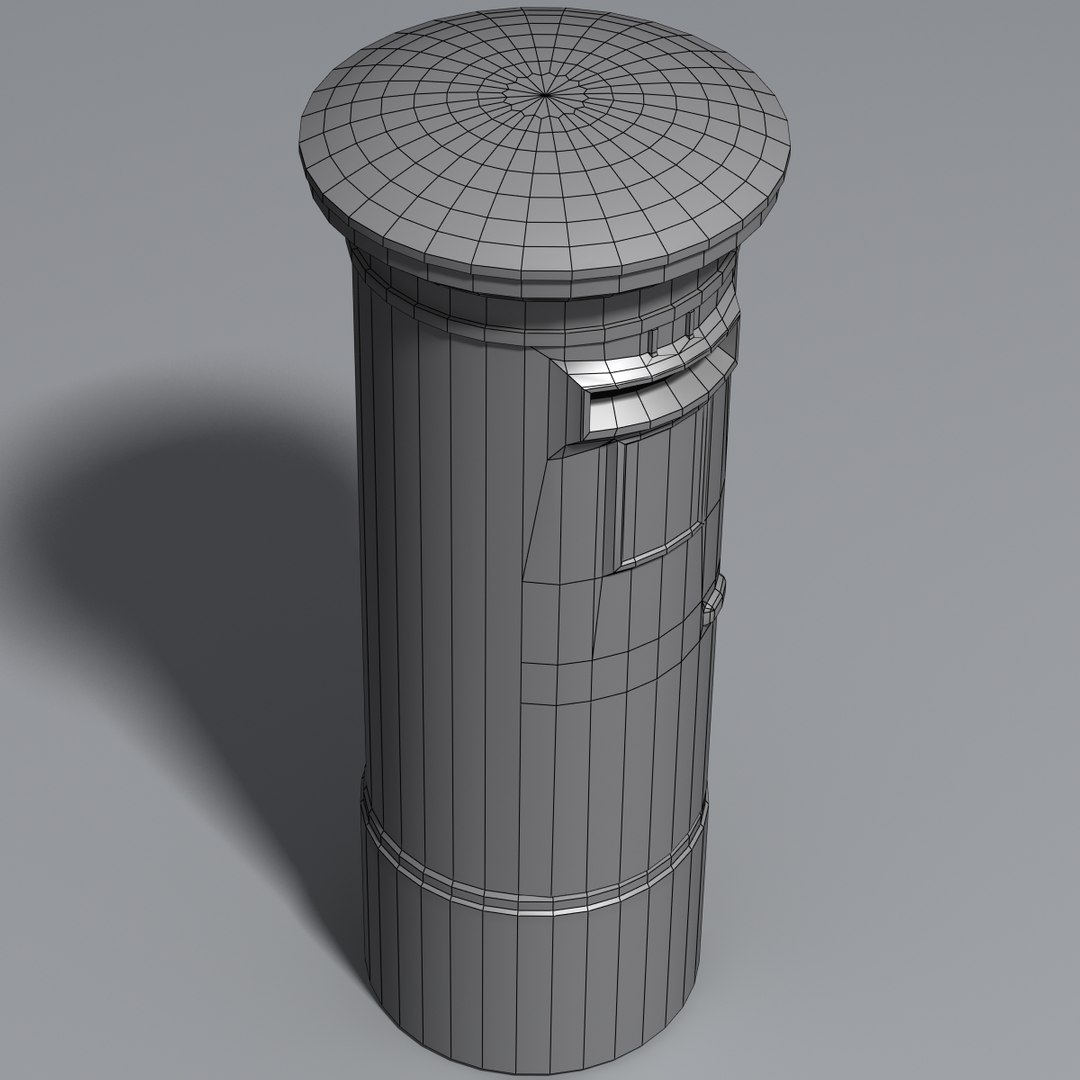 Mail Postbox 3d Model