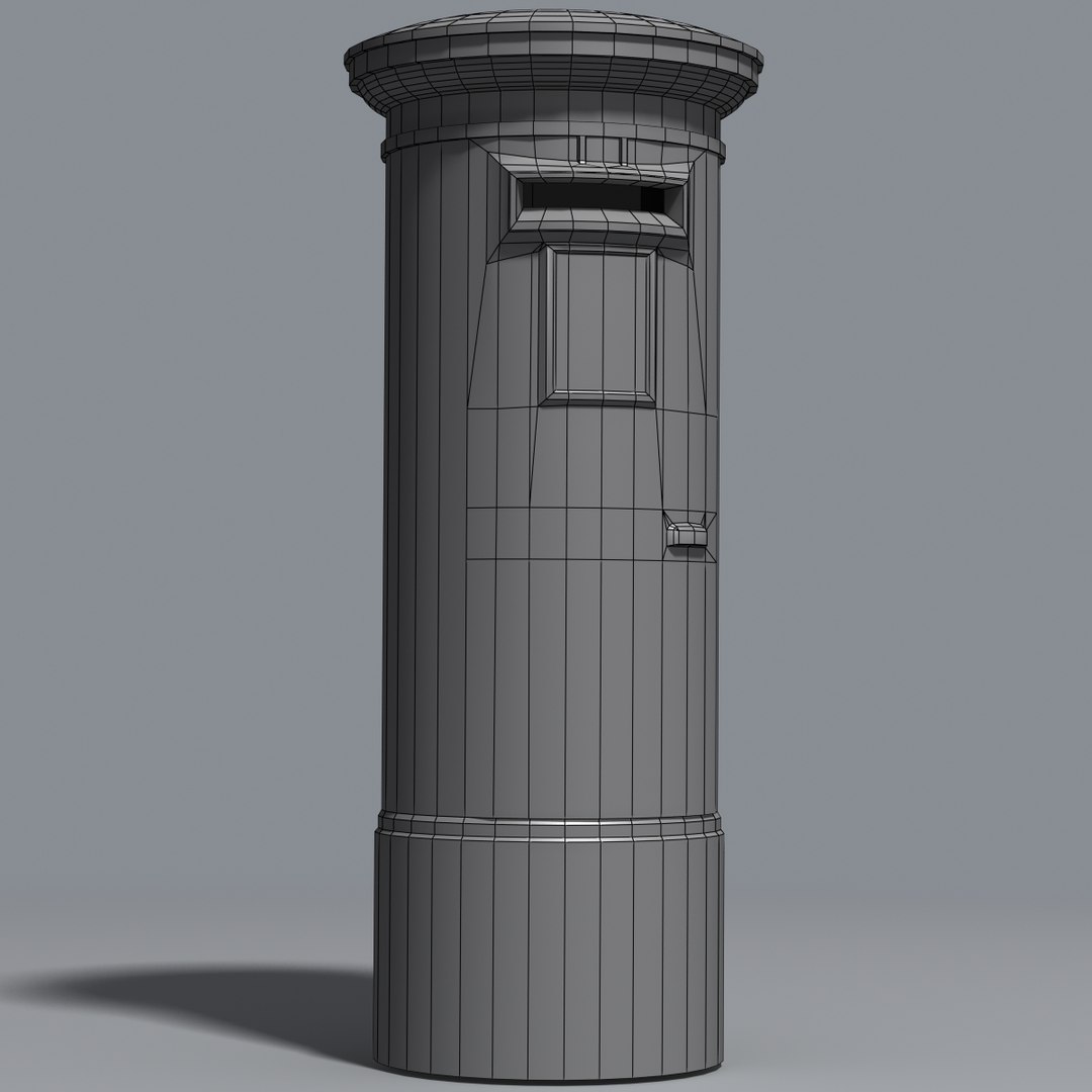 Mail Postbox 3d Model