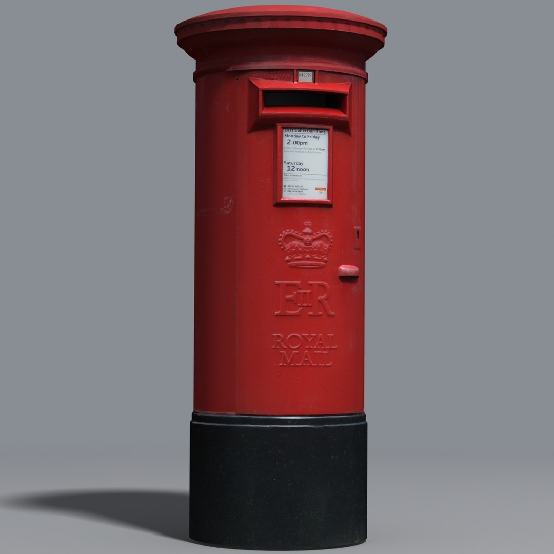 Mail Postbox 3d Model
