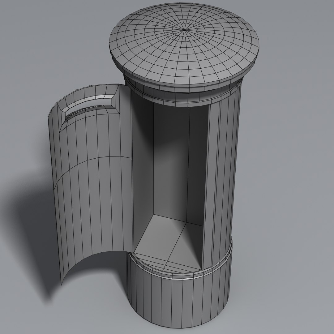 Mail Postbox 3d Model