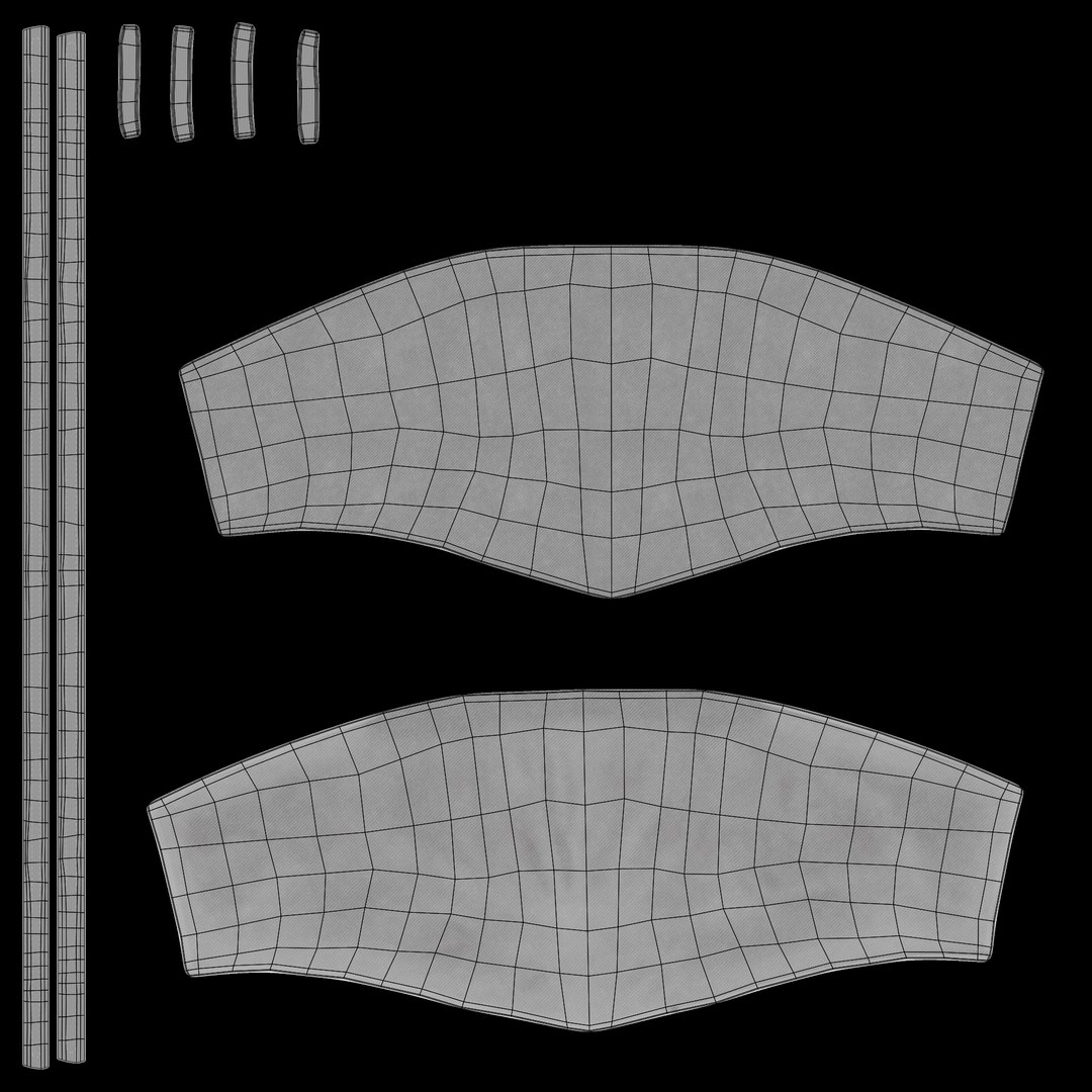 Face Mask 3D Model - TurboSquid 1620353