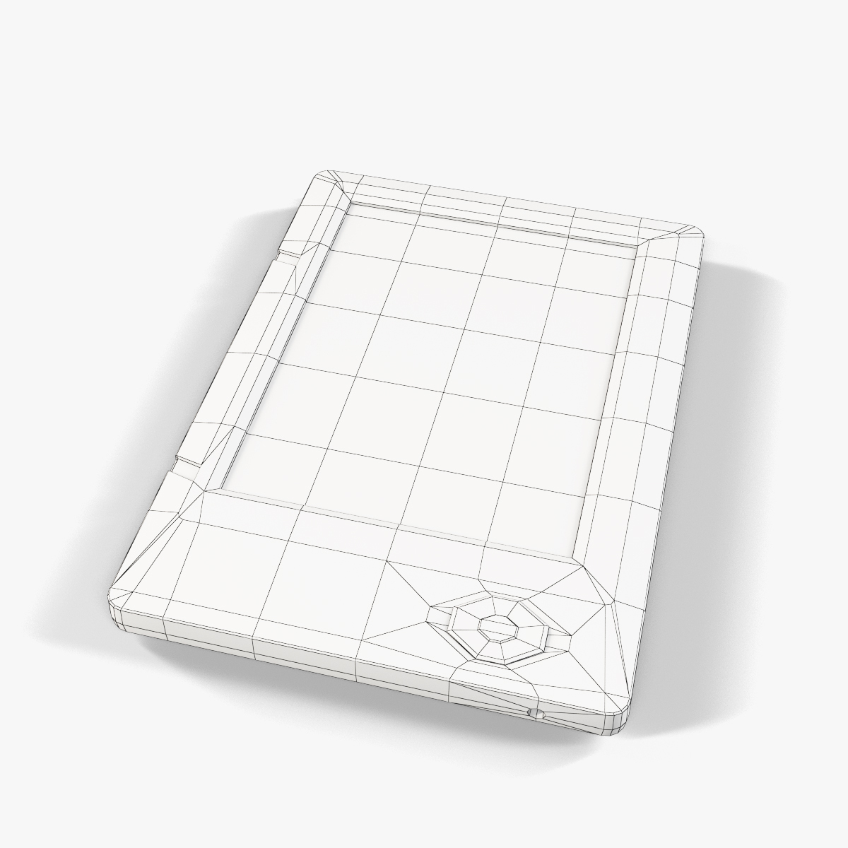 3d low-poly ectaco jetbook model