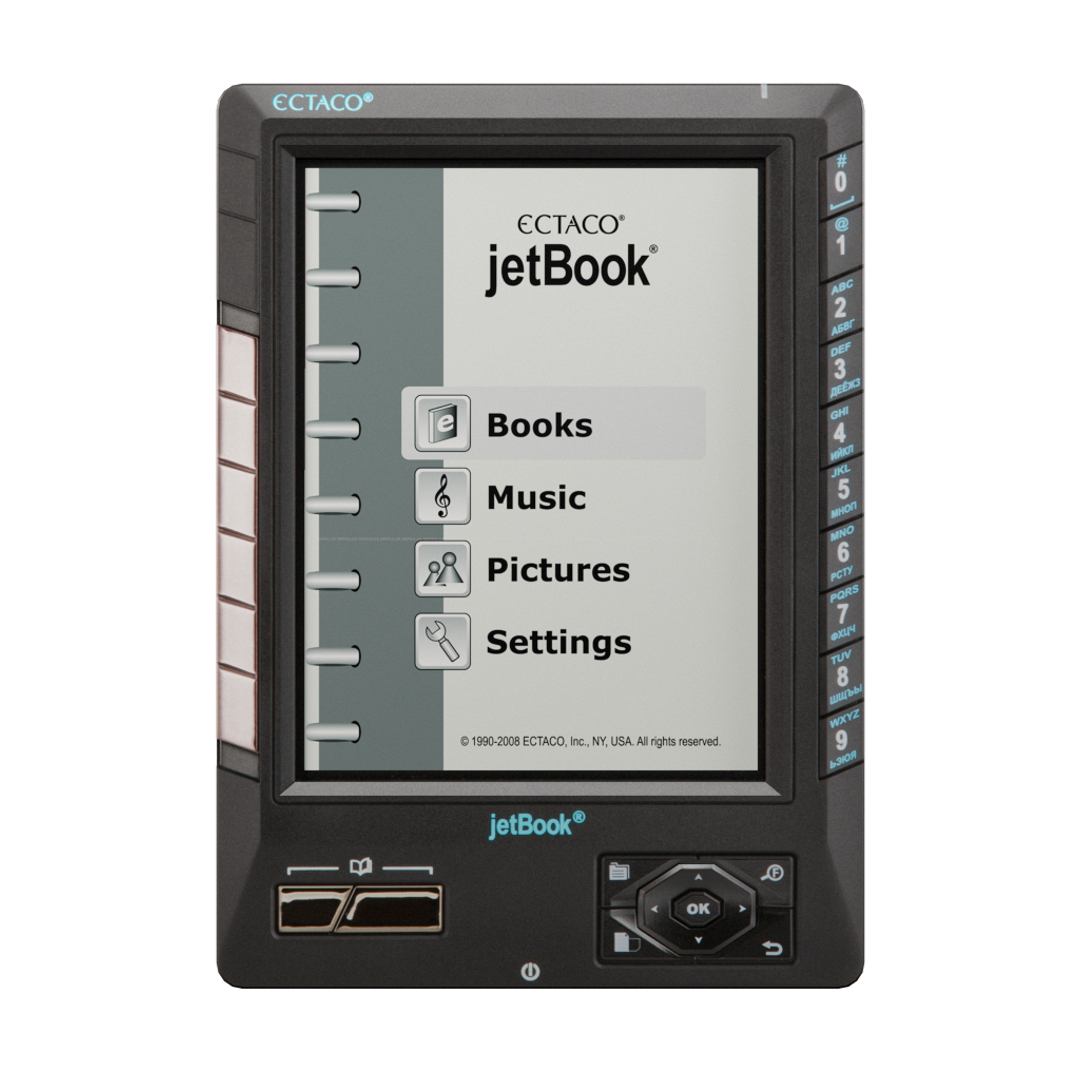 3d low-poly ectaco jetbook model