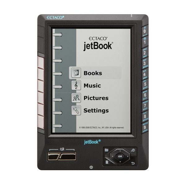 3d low-poly ectaco jetbook model