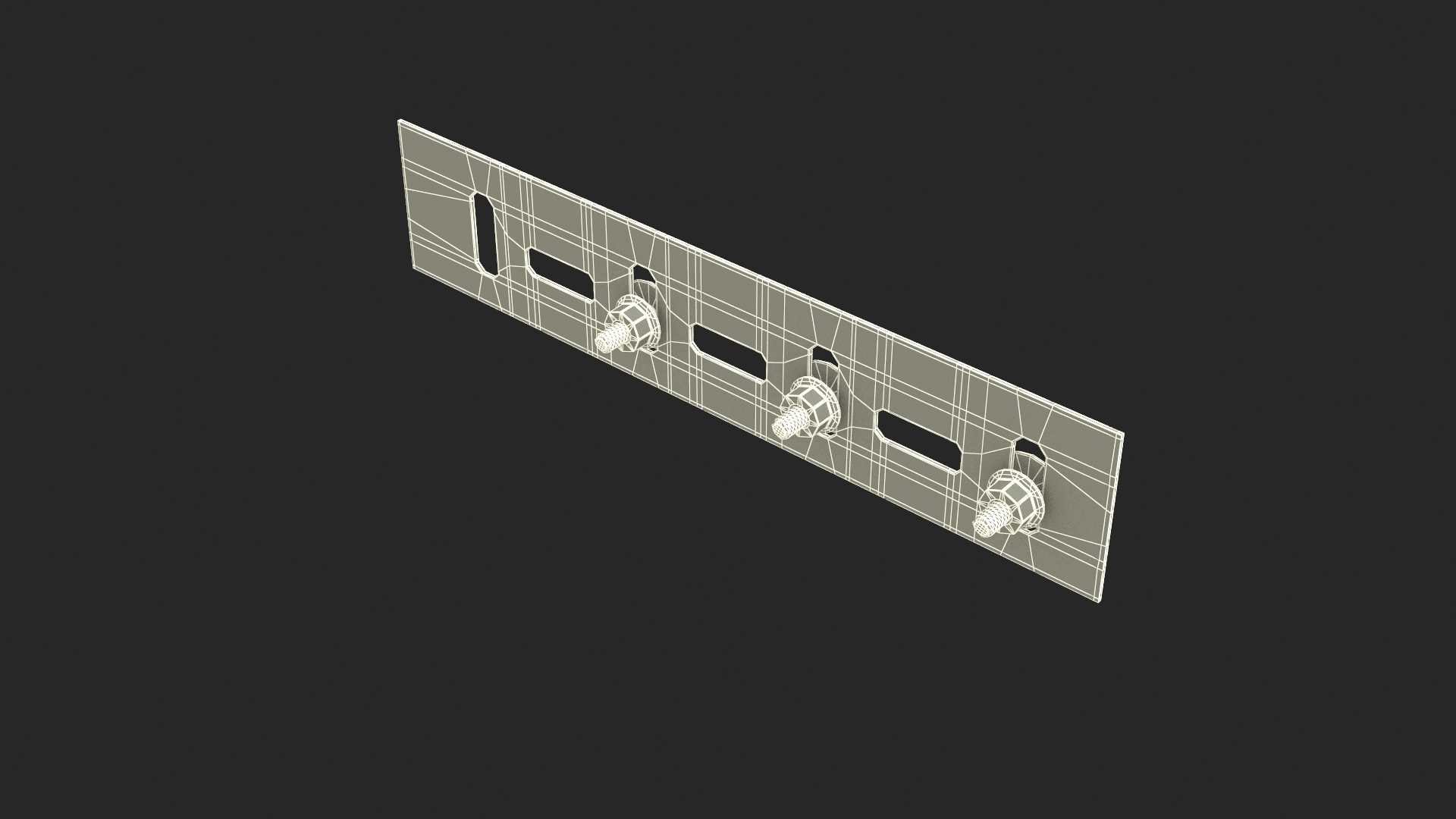 3D Model Cable Channel Fastener - TurboSquid 2151739