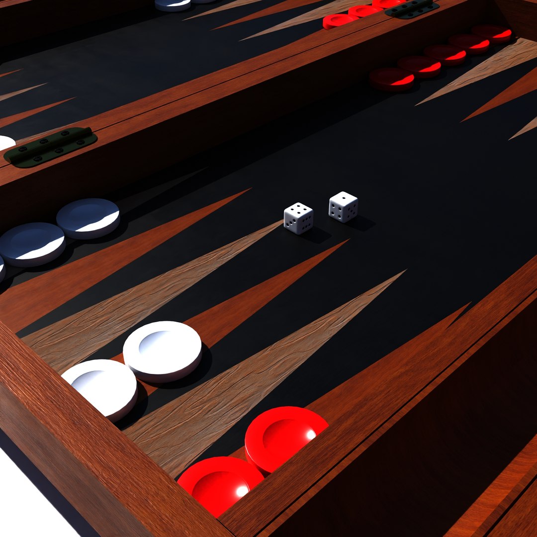 Backgammon 3D Model - TurboSquid 1986448