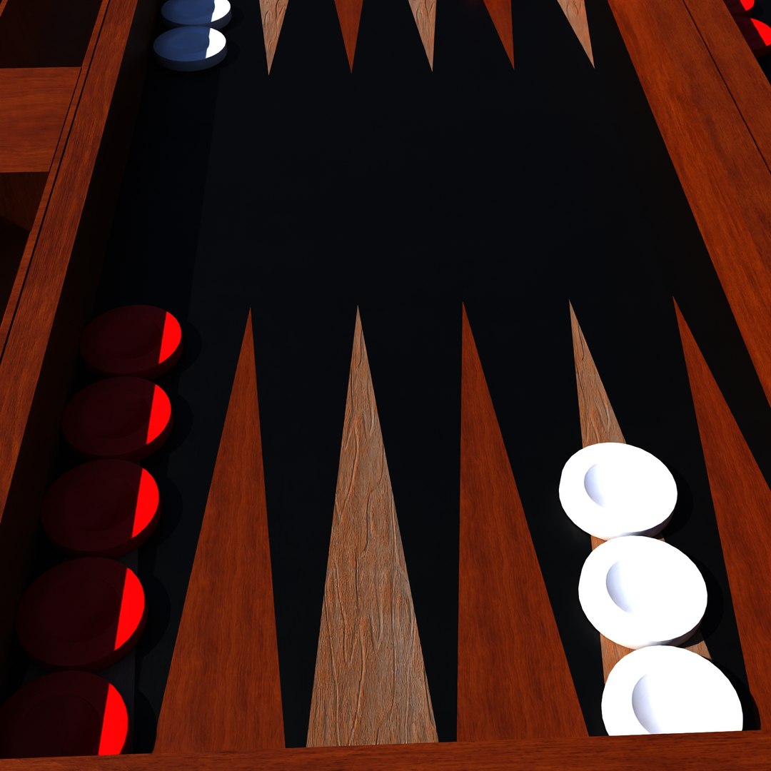 Backgammon 3D Model - TurboSquid 1986448