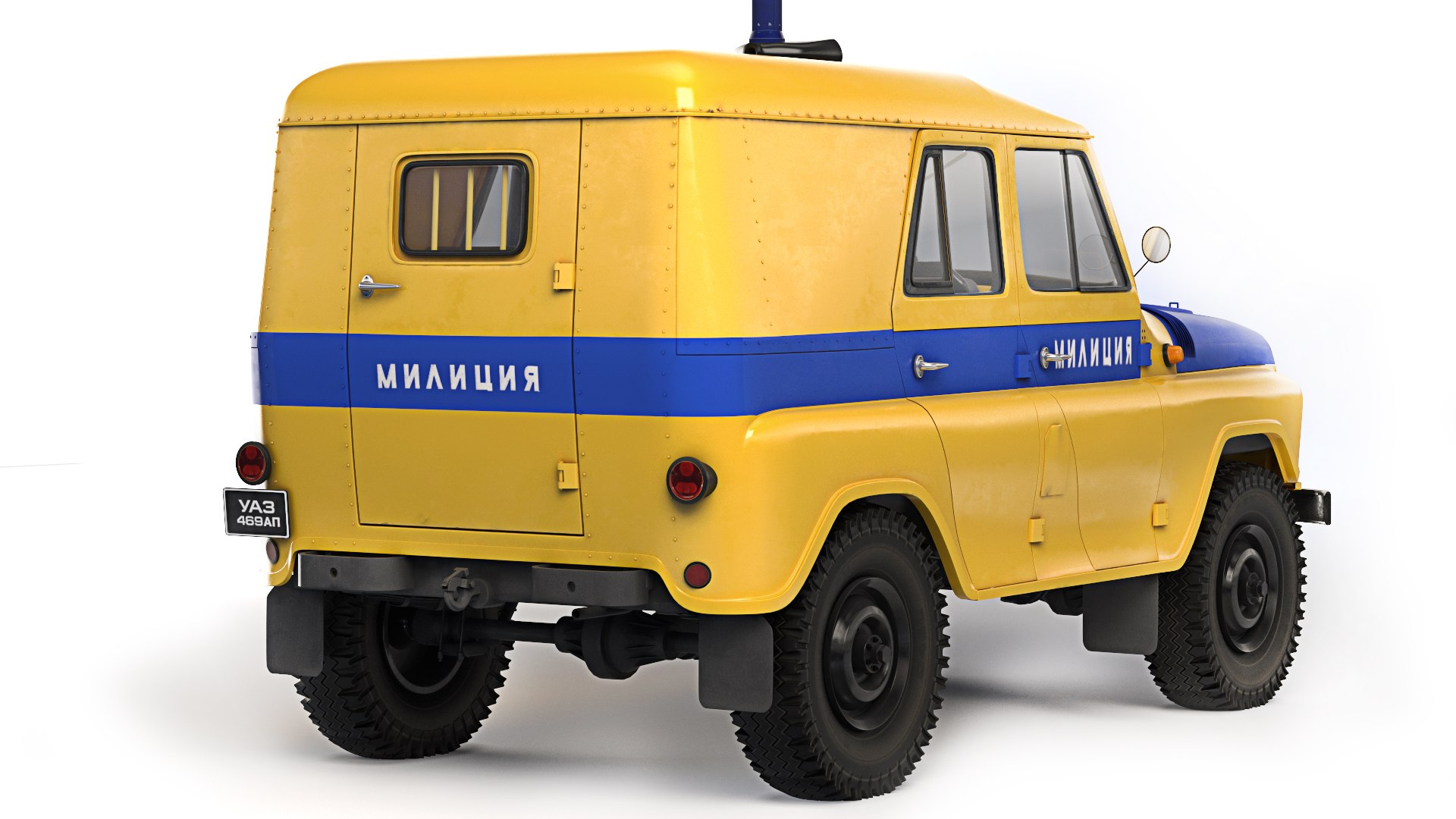 UAZ 469 AP 1978 3D Model - TurboSquid 1897183